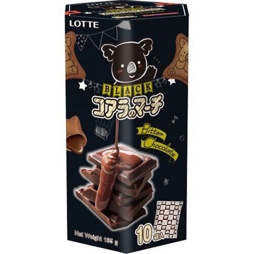 LOTTE Koala's March With Bitter Chocolate Filling Bear Biscuits 37g – Happy in Mart