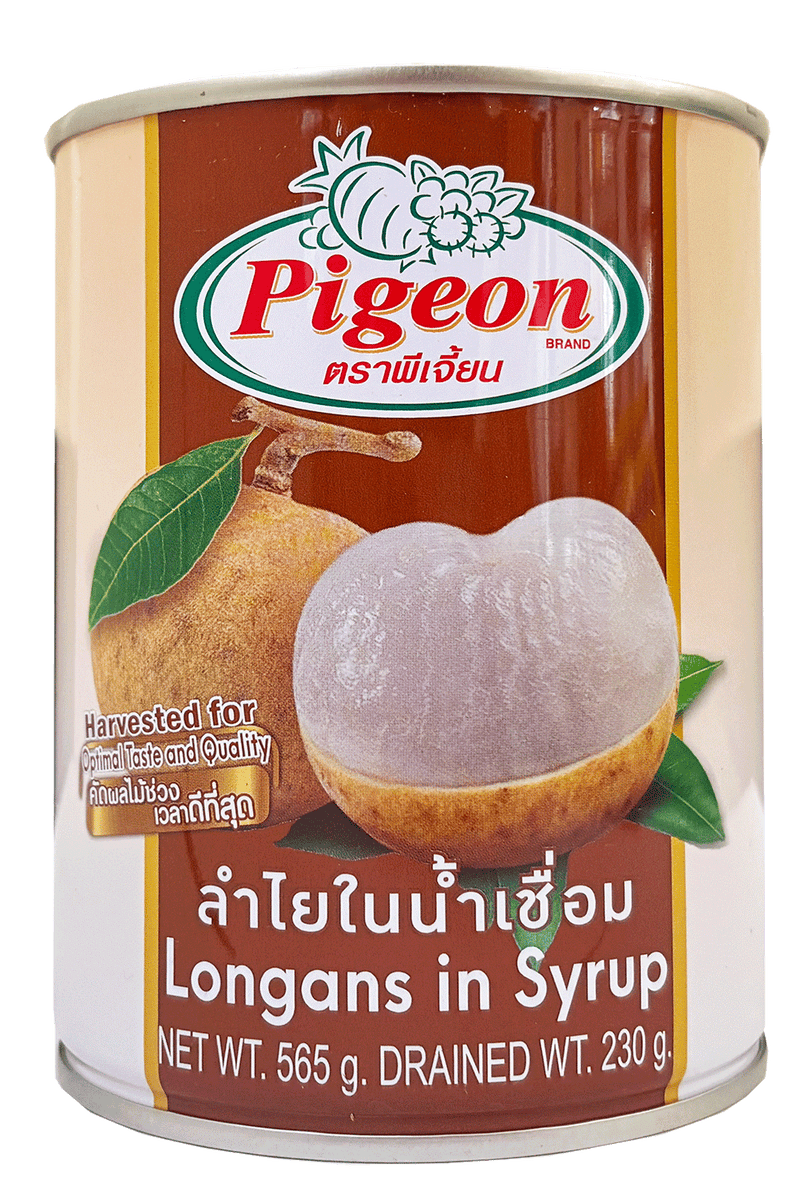 Pigeon Brand Longan In Syrup 565g – Happy in Mart