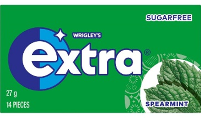 Extra Spearmint Sugar Free Chewing Gum 14pc 27g – Happy in Mart