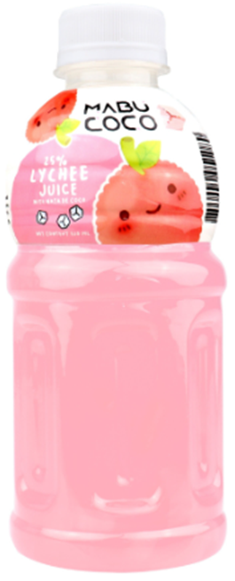 MABU COCO LYCHEE JUICE NATA DE COCO 320ML – Happy in Mart