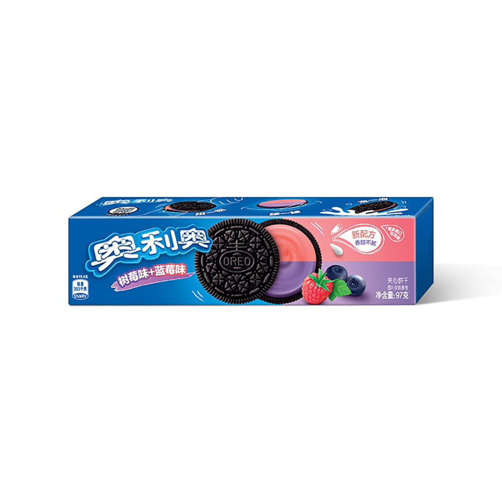 Oreo Raspberry & Blueberry Flavor – 97g – Happy in Mart