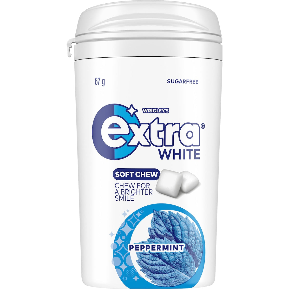 Extra White Soft Chew Peppermint Sugar Free Chewing Gum 67g – Happy in Mart