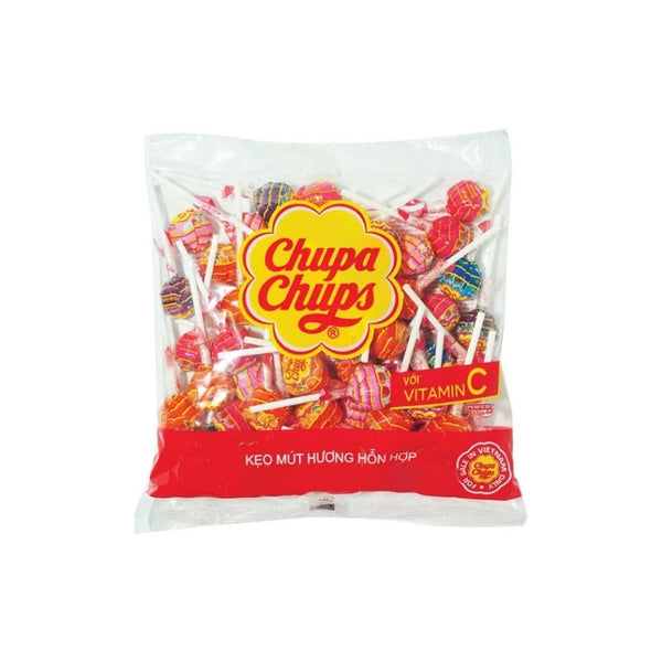Chupa Chups Lollipops Best Of 60 Pack – Happy in Mart