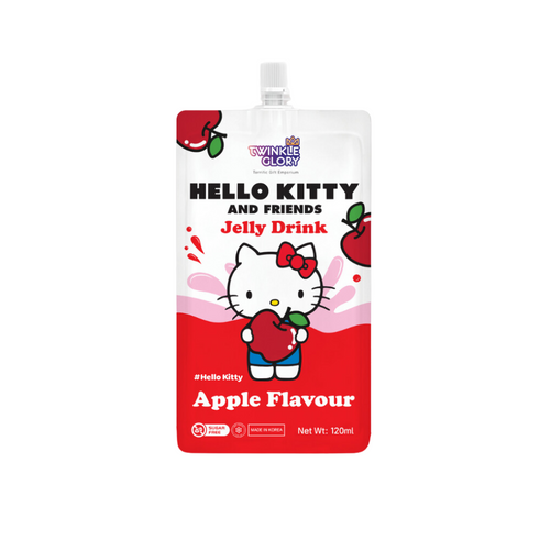 Twinkle Glory Hello Kitty Jelly Drink Apple flavour 120ml – Happy in Mart