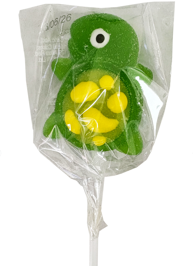 Jelly Lollipop Turtle Shape 23g – Happy in Mart