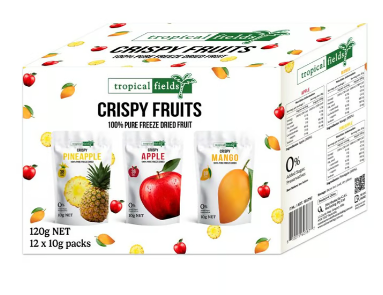 Tropical Fields Crispy Fruit (10 g x 12 pk) – Happy in Mart