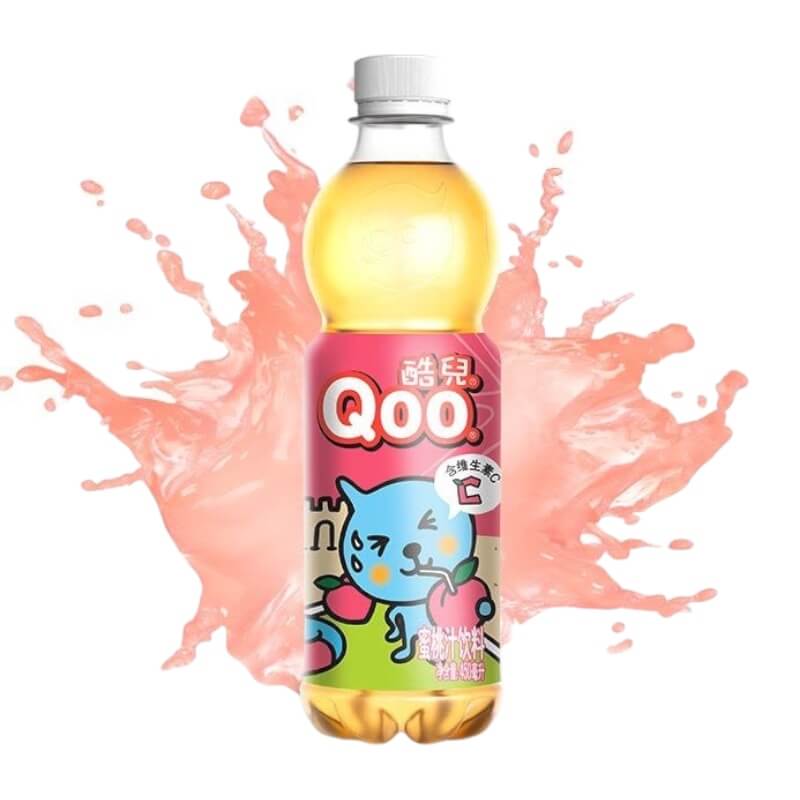Qoo Peach Flavor – 450ml – Happy in Mart